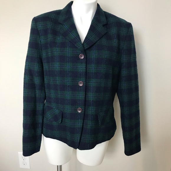Pendleton | Jackets & Coats | Vintage Pendleton Plaid Blazer | Poshmark
